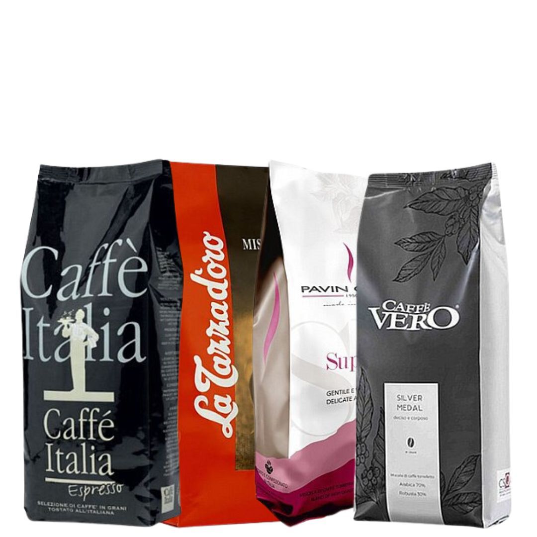 4 ק''ג תערובת פולי קפה מהמותגים המשובחים שלנו | קפה | Vero Cafe