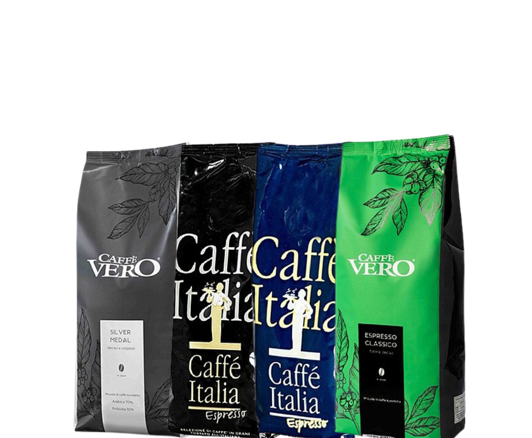 4 ק''ג תערובת פולי קפה מהמותגים המשובחים שלנו | קפה | Vero Cafe